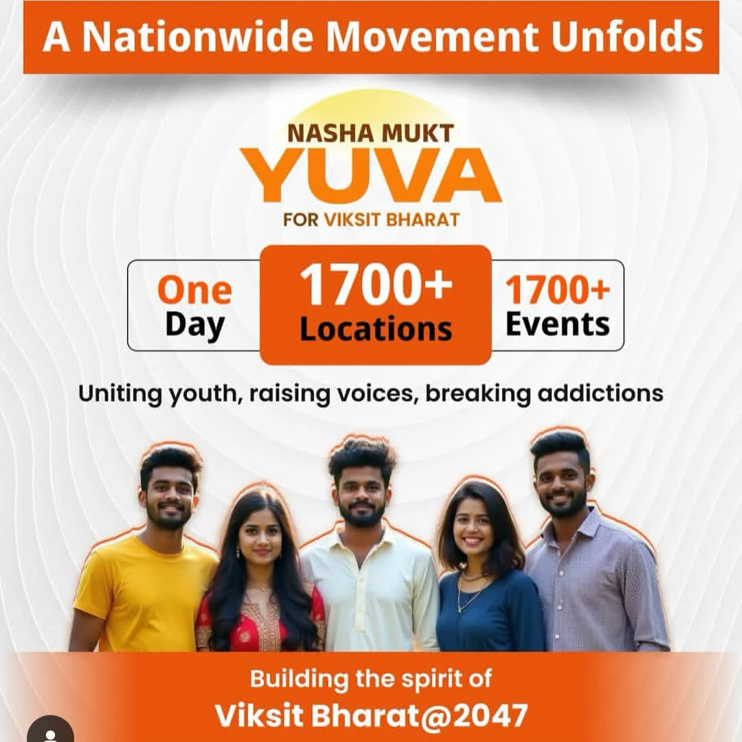 Nasha Mukt Yuva for Viksit Bharat’ Youth Summits Held at 2000 ...